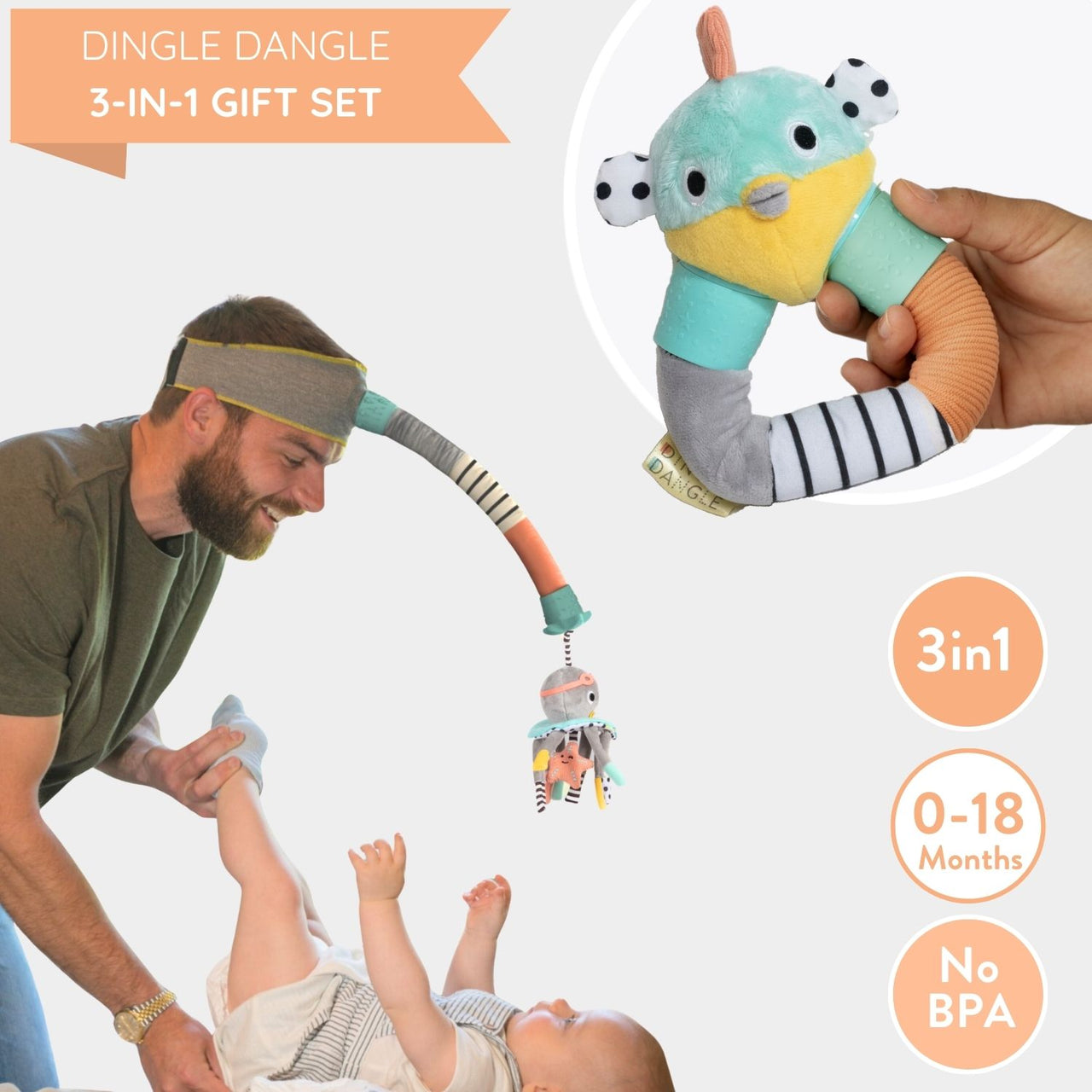 Dingle Dangle Baby Gift Set | Diaper Changing Essentials – Dingle ...
