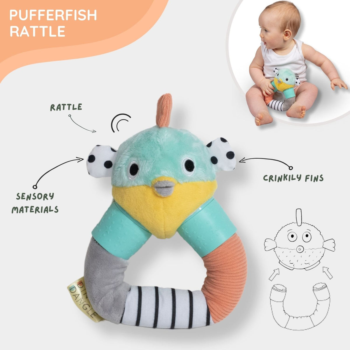 Dingle Dangle 3-in-1 Baby Gift Set [0-12 Months Baby Gift] – Dingle ...