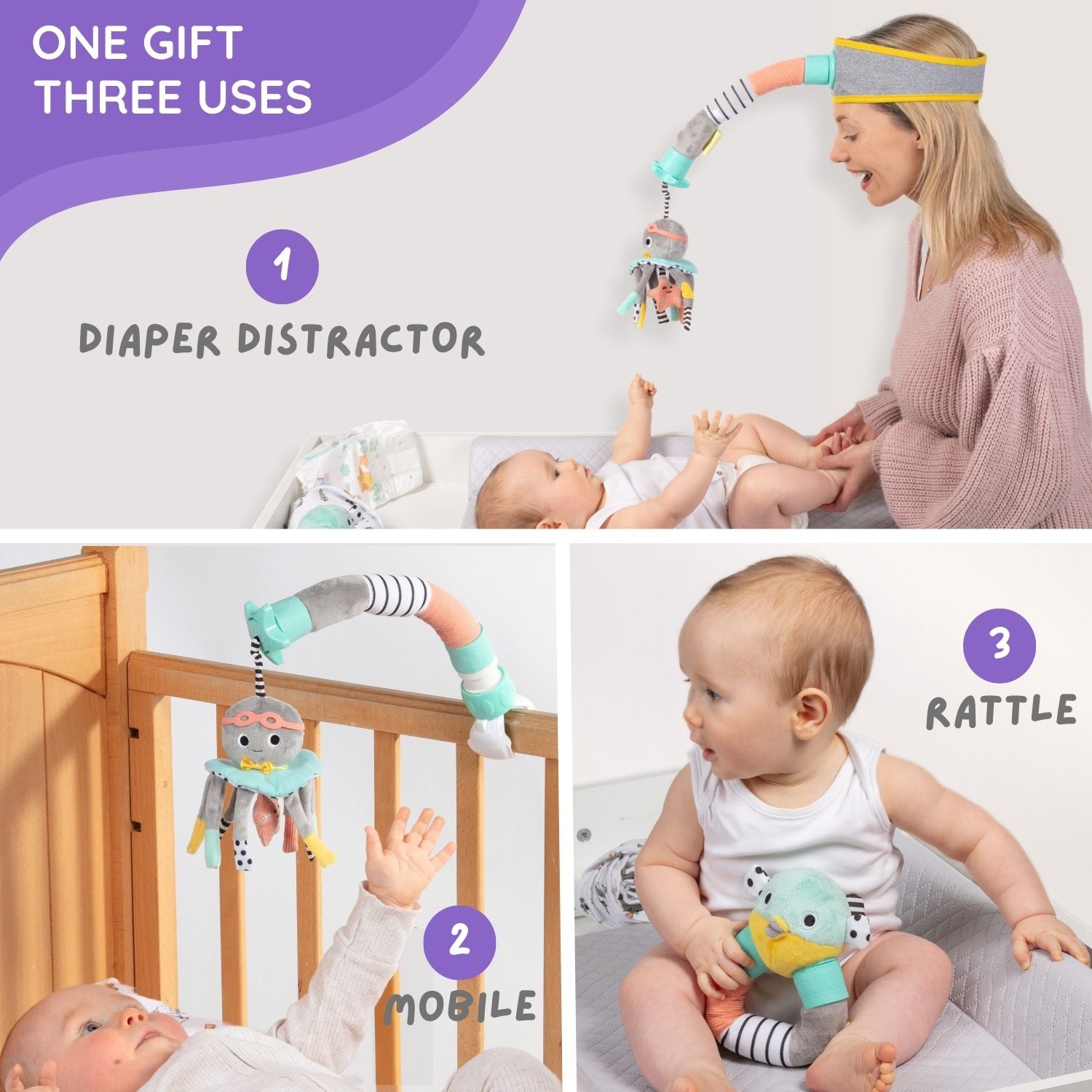 Dingle Dangle Baby Gift Set | Diaper Changing Essentials – Dingle ...